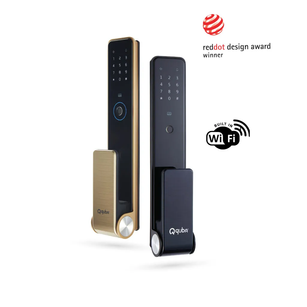 Quantra Push & Pull 5-Way Access Digital Door Lock by Quba